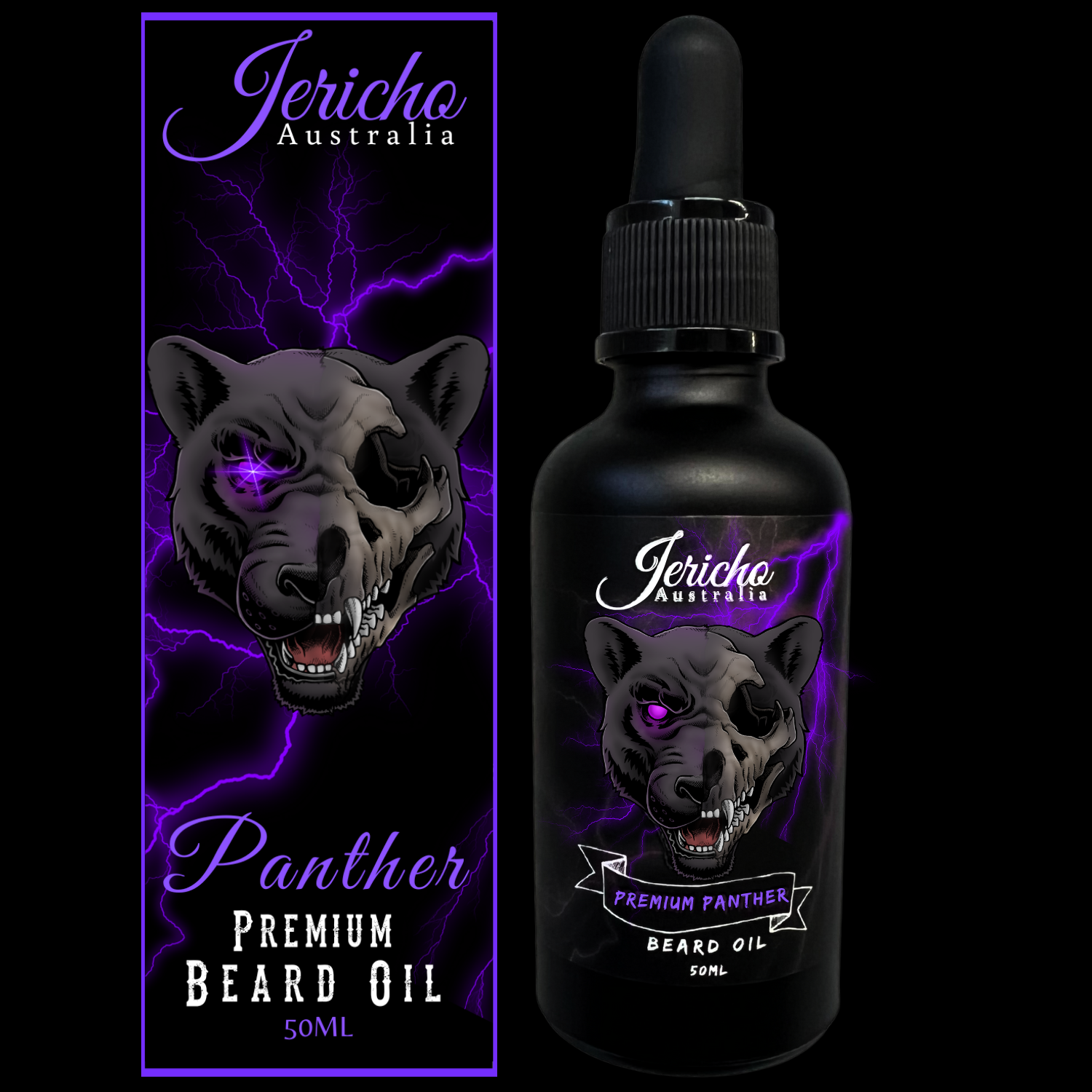 Jericho Australia | Premium Panther Beard Oil 50ml