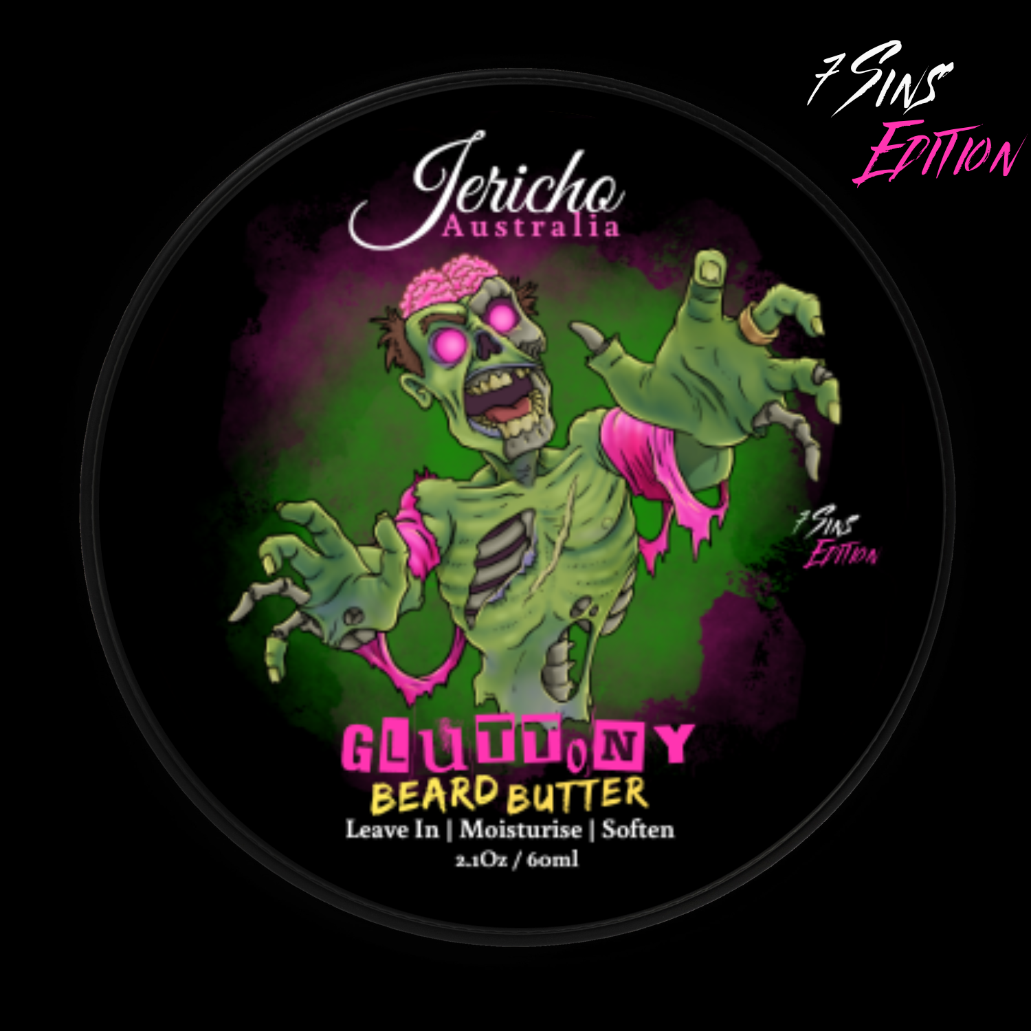 Jericho Australia | Gluttony Beard Oil 50ml ( 7 Sins Edition)