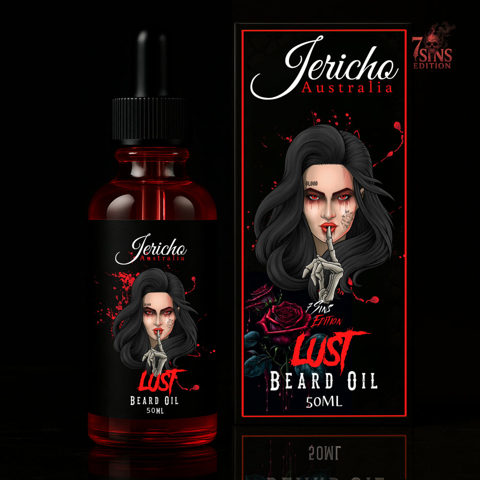 Jericho Australia | Lust Beard Oil 50ml ( 7 Sins Edition)